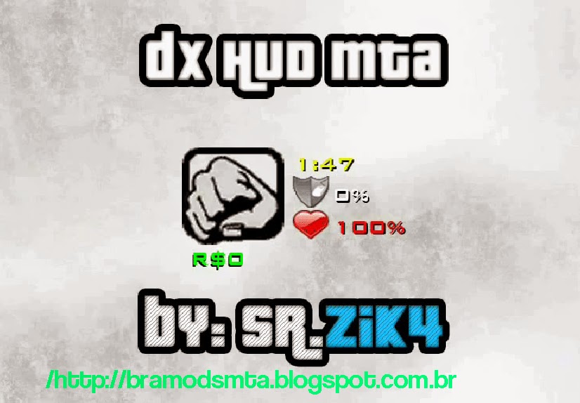 BrasileirosModsMTA: Dx Hud MTA V.1