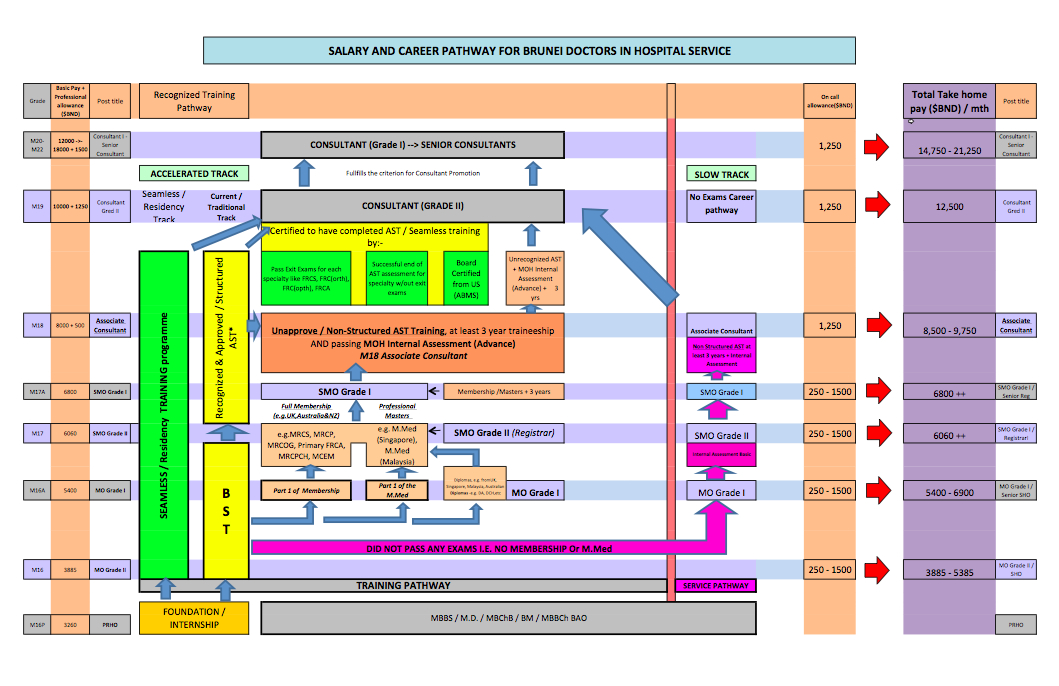 BRUNEI Doctors Mess CLUB: NEW SALARY SCHEME AND CAREER PATHWAYS FOR ...