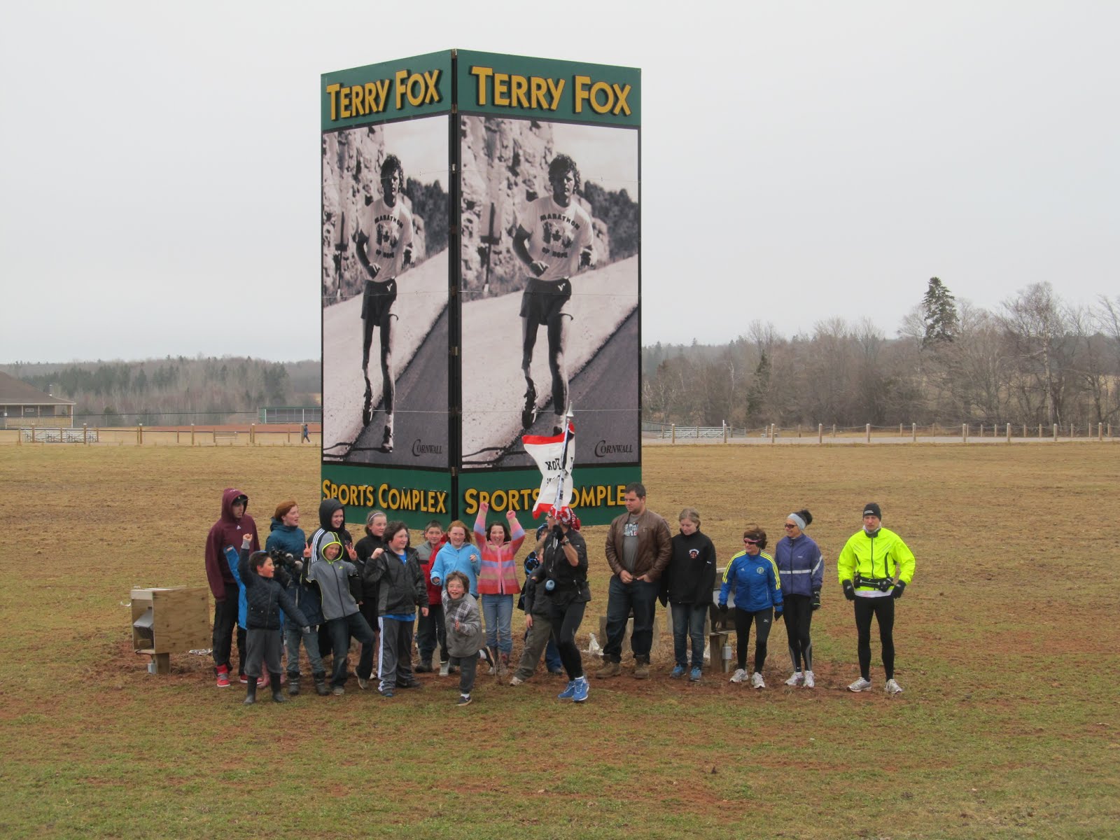Runman: April 12th - Terry Fox Day. Some of the Tribute Runs across Canada