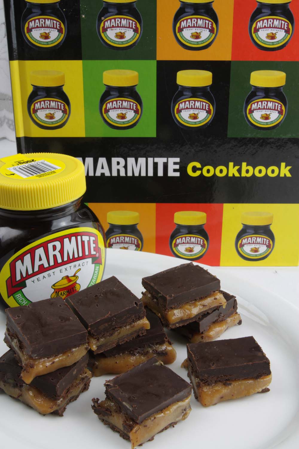 Healthy Vegan - Chocolate Marmite Caramel Fudge