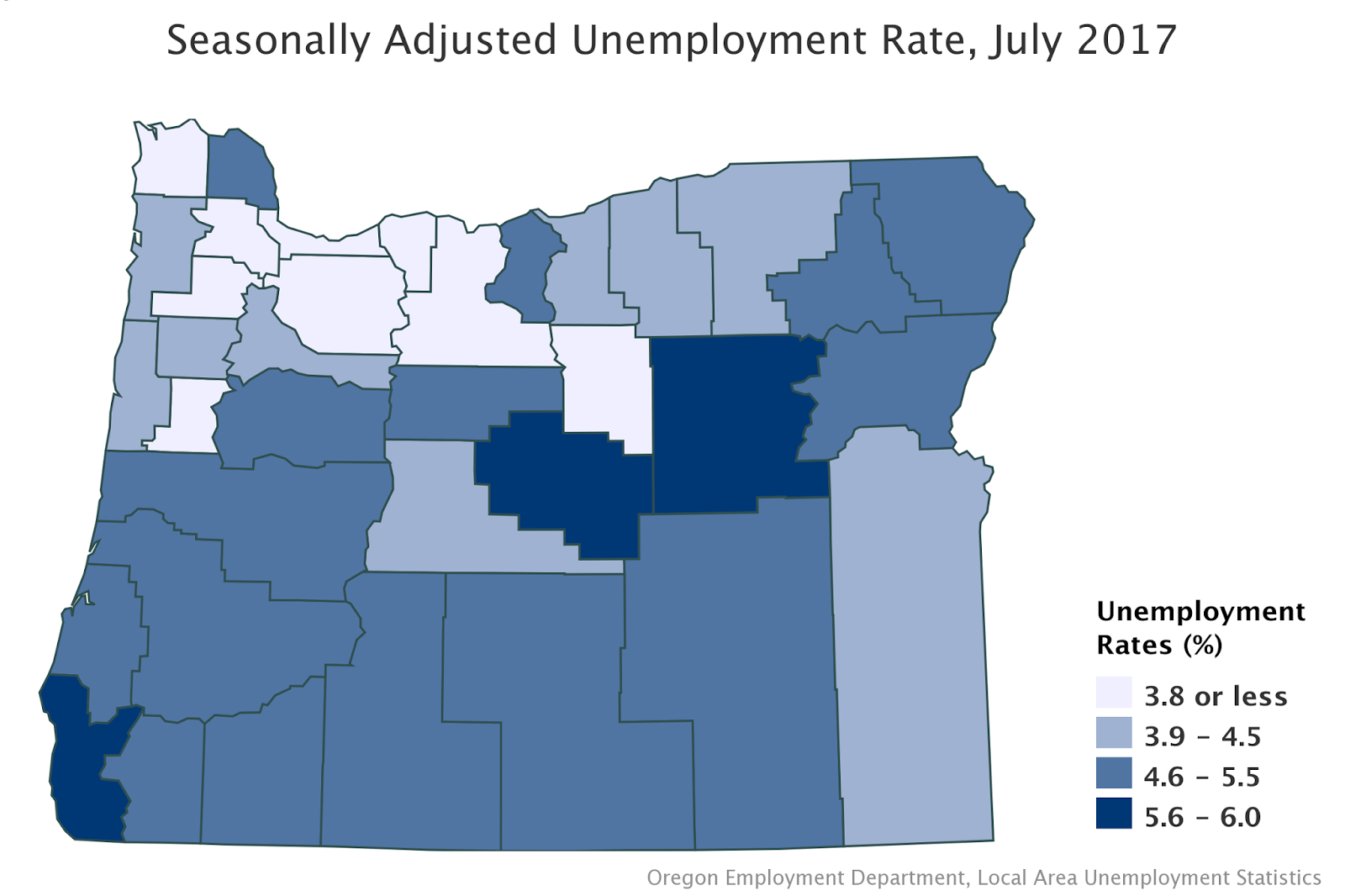 Oregon Workforce and Economic Information: July 2017 Employment and ...