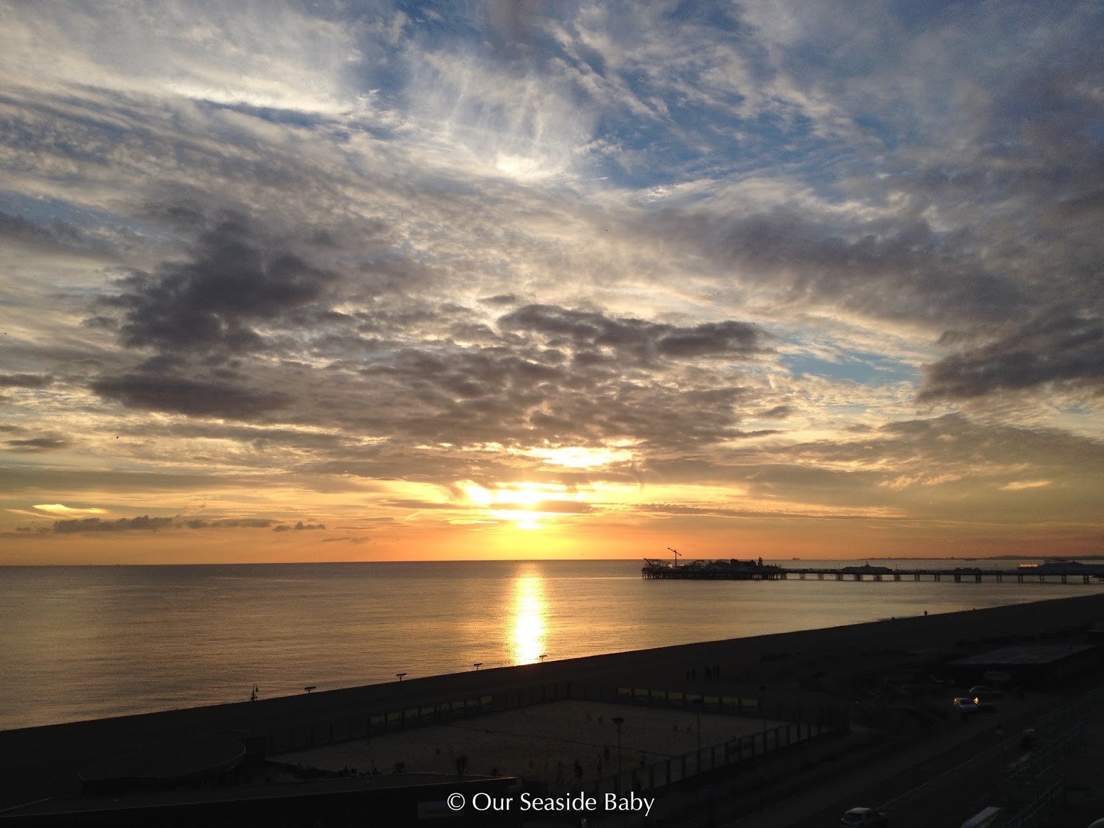 A Beautiful Brighton Sunset | Polly and Pip