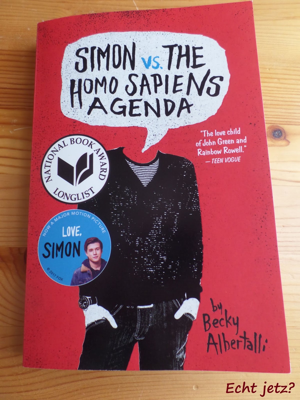 Simon vs. the Homo Sapiens Agenda