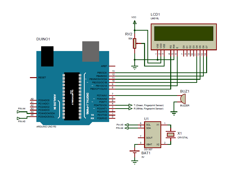 RTC DS1307 Module | Source Buzzer | Source