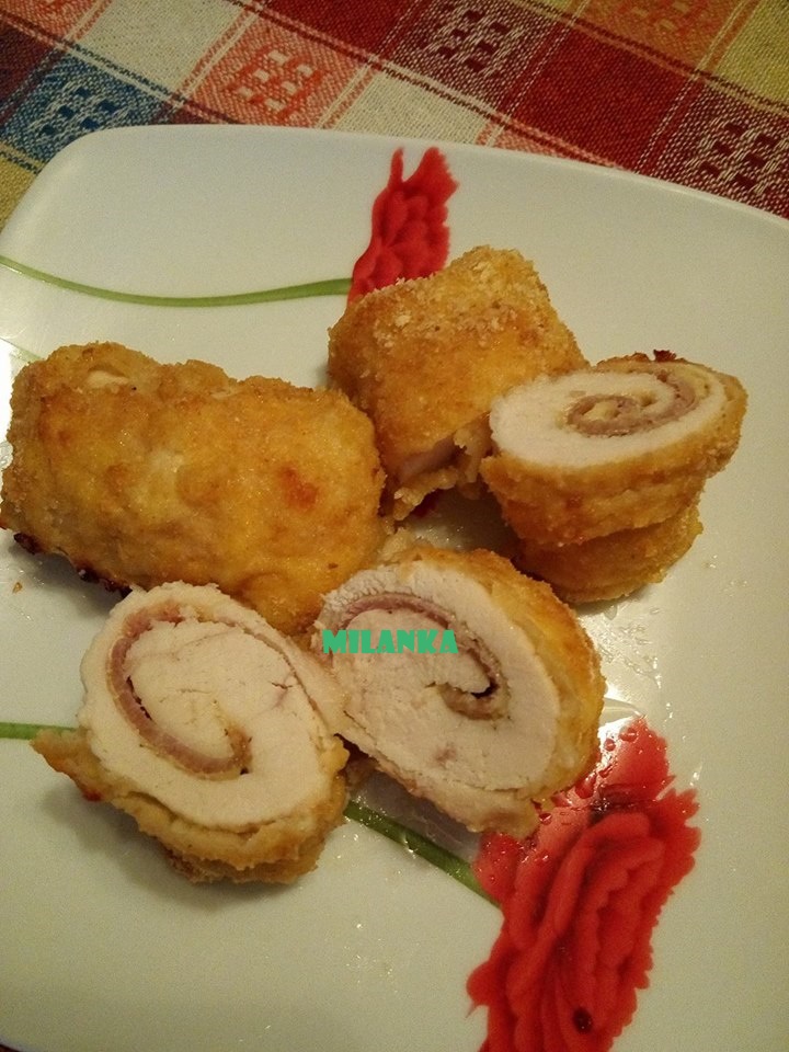 TEACHER'S KITCHEN: Pecene rolnice od piletine