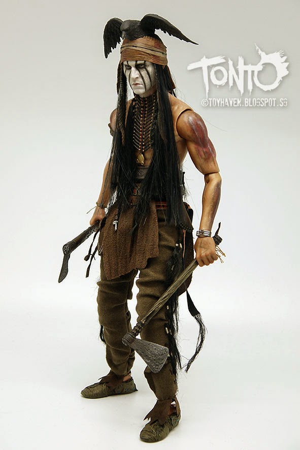 toyhaven: Review 1: Hot Toys MMS217 The Lone Ranger: 1/6th Johnny Depp ...