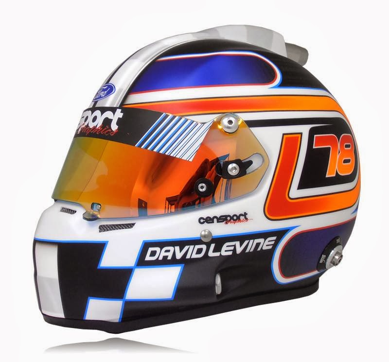 Racing Helmets Garage: Stilo ST4F Carbon D.Levine 2013 by Censport Graphics