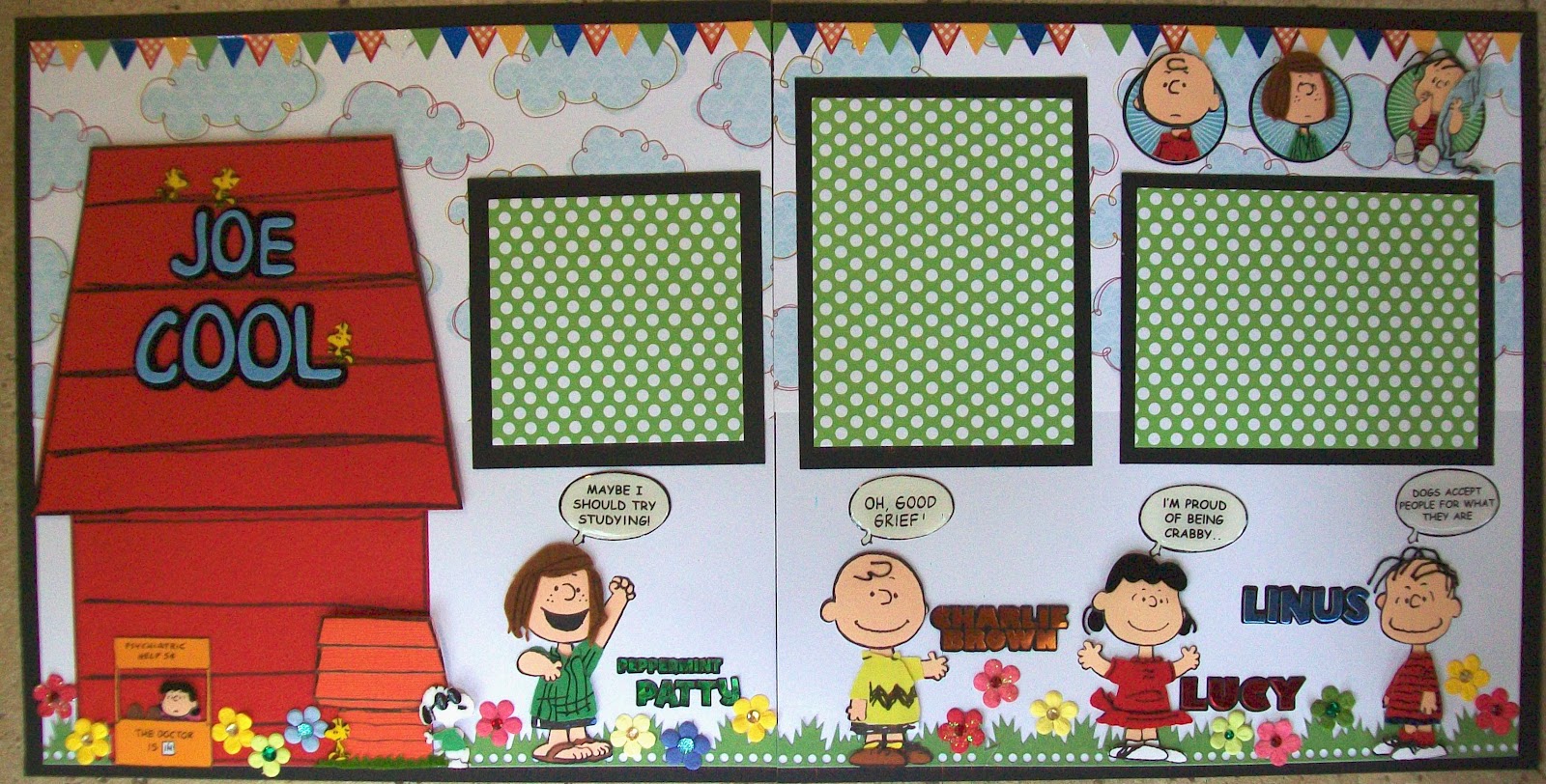 AMAZING GRACE Paper Crafts: Snoopy