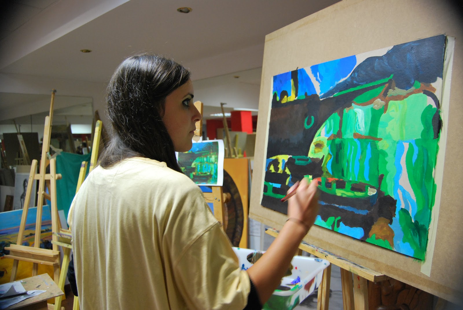 Arte Rojo. Espacio creativo: Trabajos de los alumnos de ARTE ROJO ...