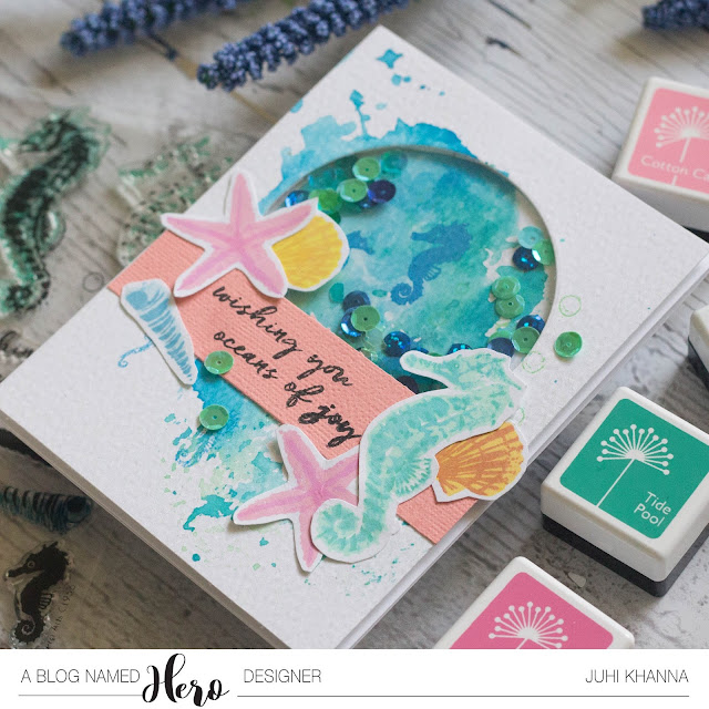 Juhi's Handmade Cards: Use Your Favorite Hero Arts Product