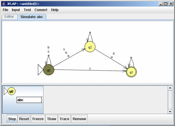 Mini Manual de JFlap - Lenguajes de Programación y Compiladores