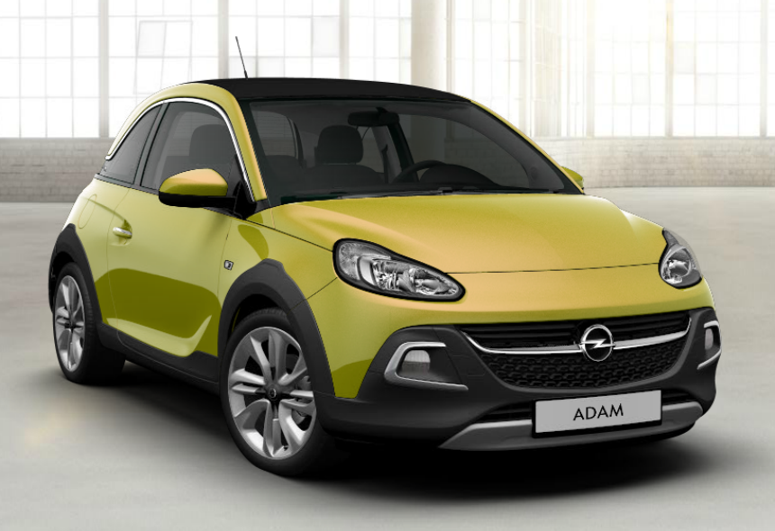 Opel Adam Rocks (2014 à 2019) - Couleurs, code peinture