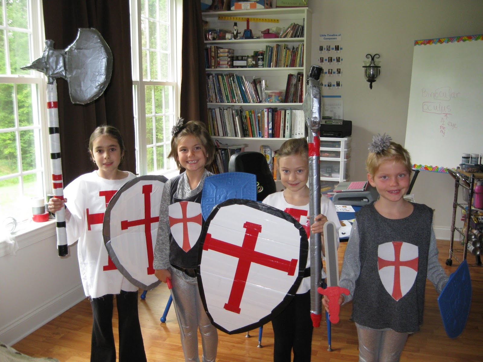 Solagratiamom: Year 2 - Week 3 - Crusades and Food Chain Project