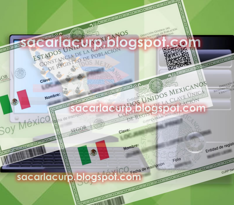 Sacar La CURP en linea para imprimir gratis