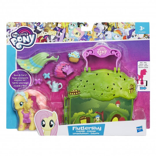 MLP Fluttershy Cottage Fluttershy Brushable Figure | MLP Merch