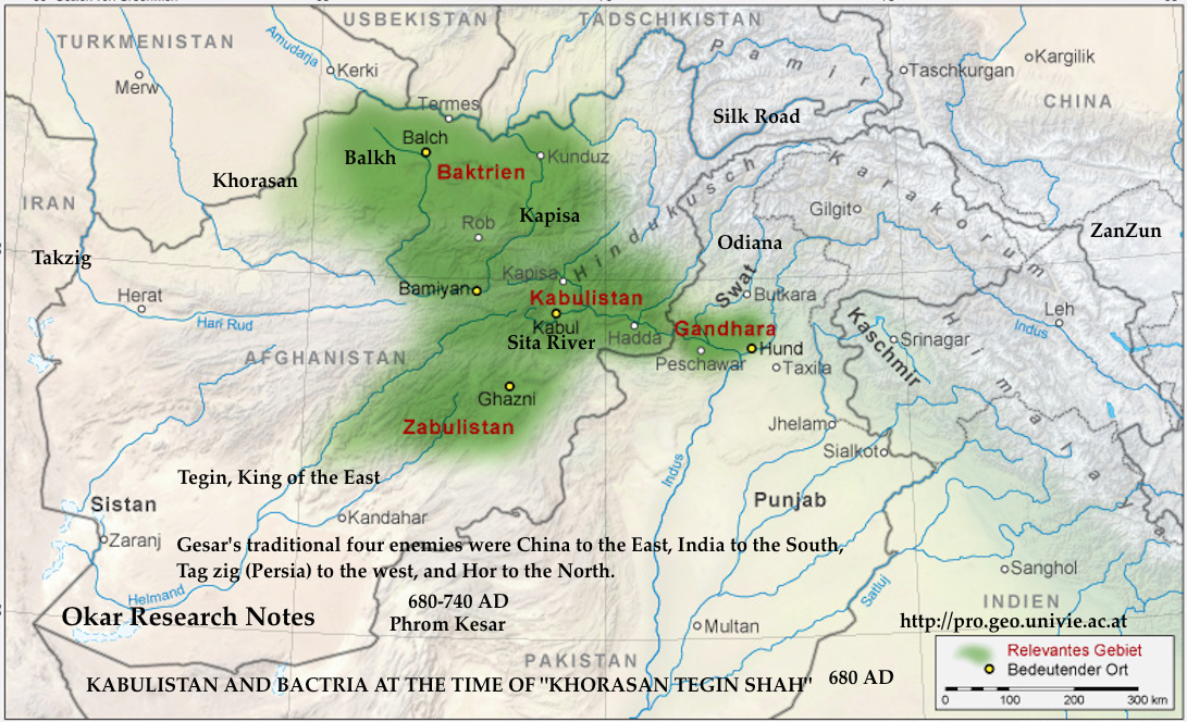 Okar Research: Ancient Kings of Central Asia -( 900 BC - 740 AD)