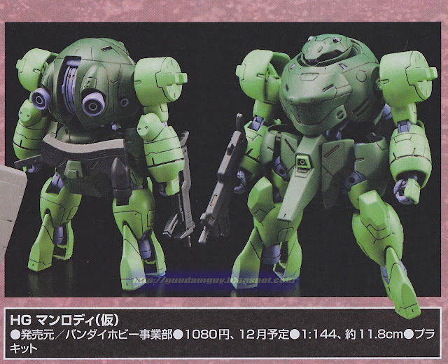 Gundam Family: HG 1/144 Man Rodi New Images & Release Info