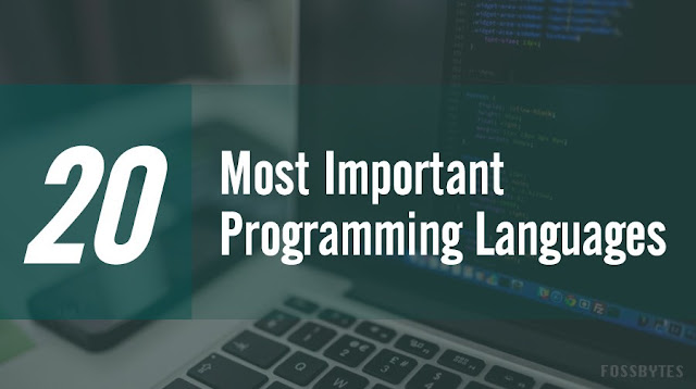 20 Most Important Programming Languages In The World - SOCET PORTAL