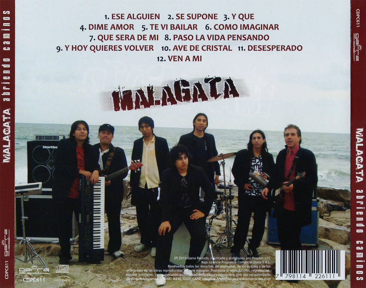 Cumbia de la Buena: GRUPO MALAGATA DISCOGRAFIA