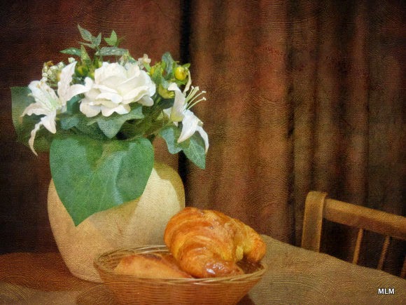 Sweet Leaf Notebook: Texture Tuesday : French Country Breakfast Still Life