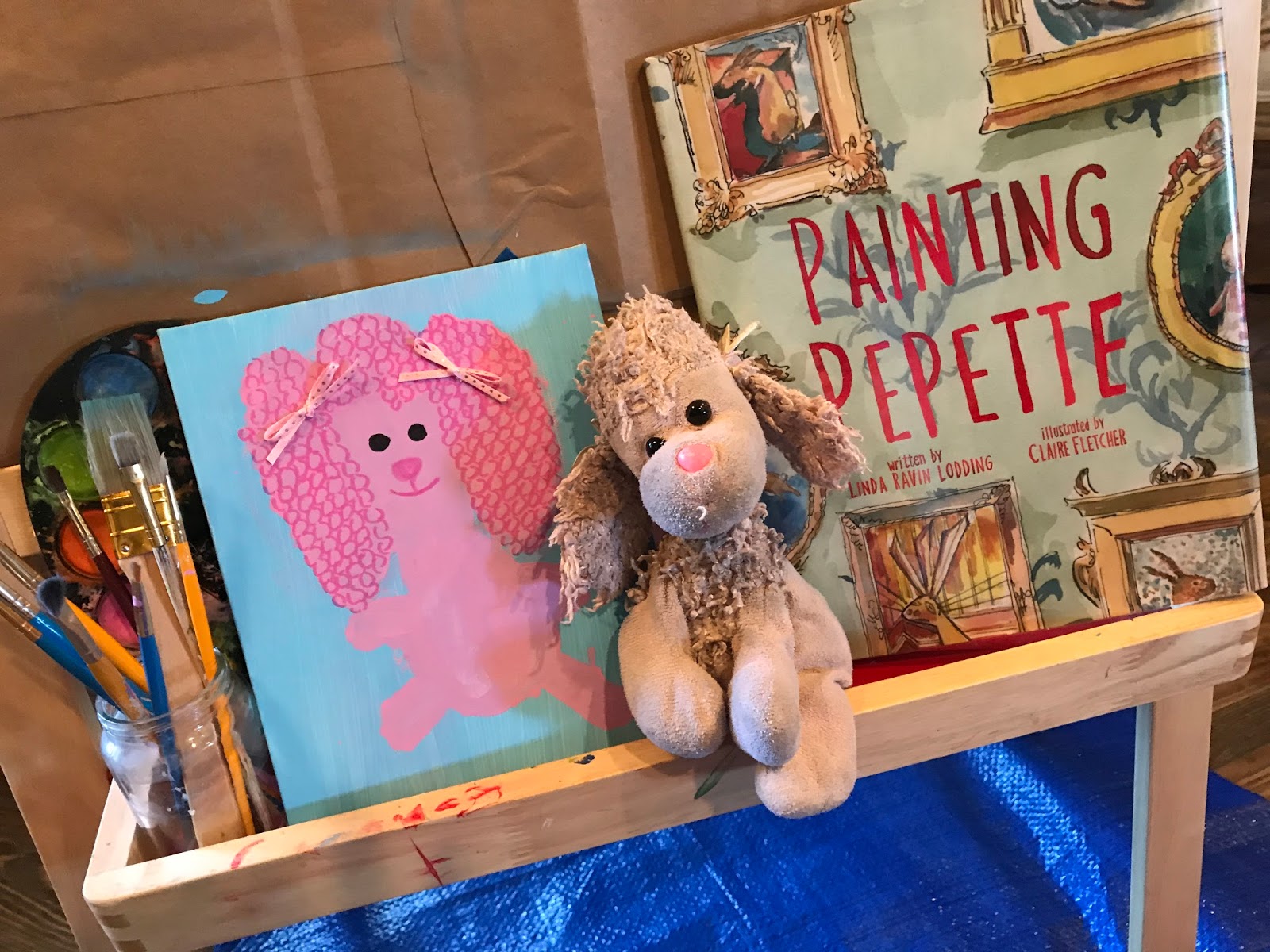 Painting Pepette – Tidbits and Tutus