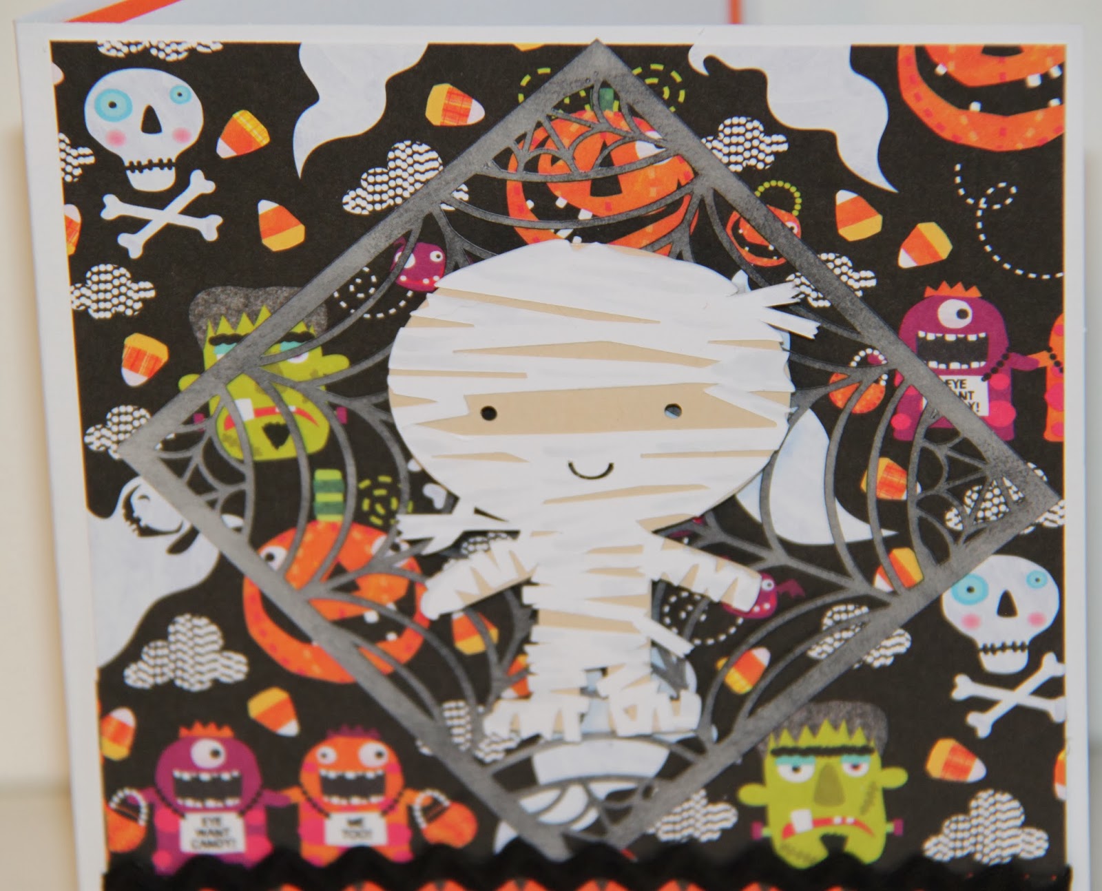 Crafty Girl 21!: TT Halloween Mummy Cards