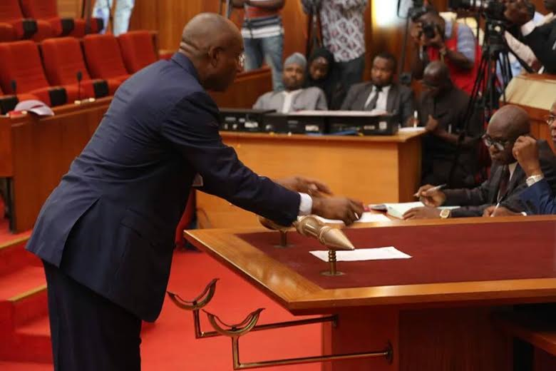 Photos from the Nigerian Senate plenary today