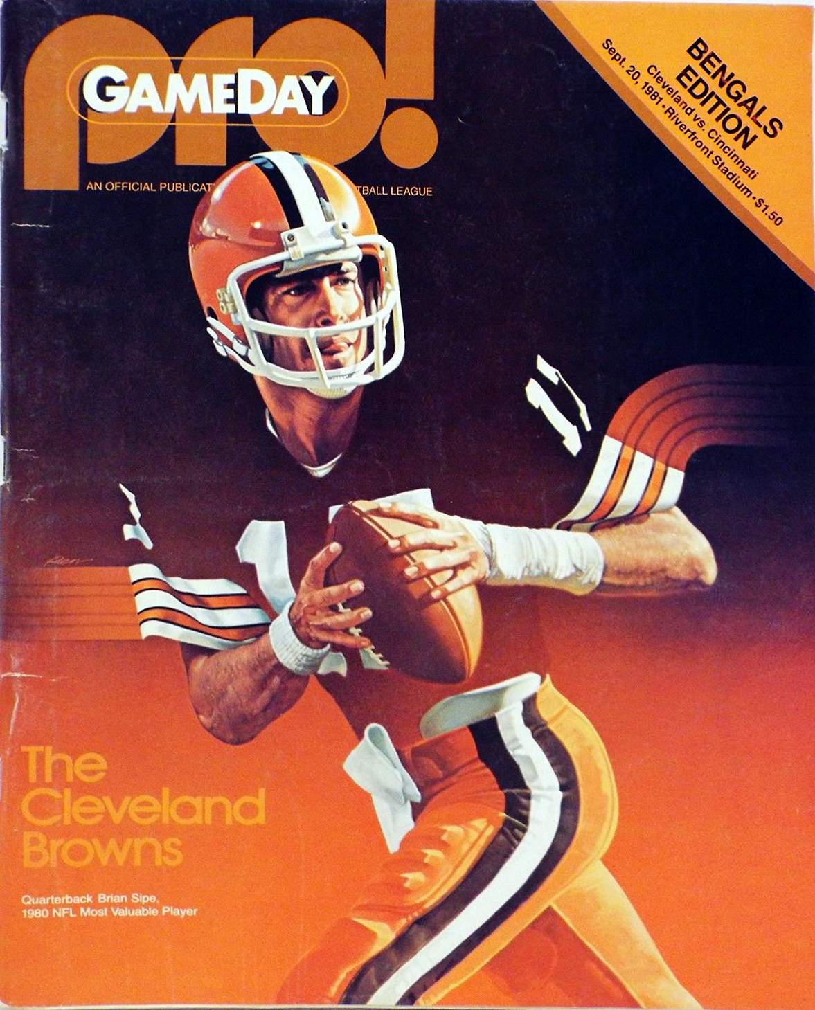Pro Football Journal Presents: NFL Art: 1981 NFL Game Program Art