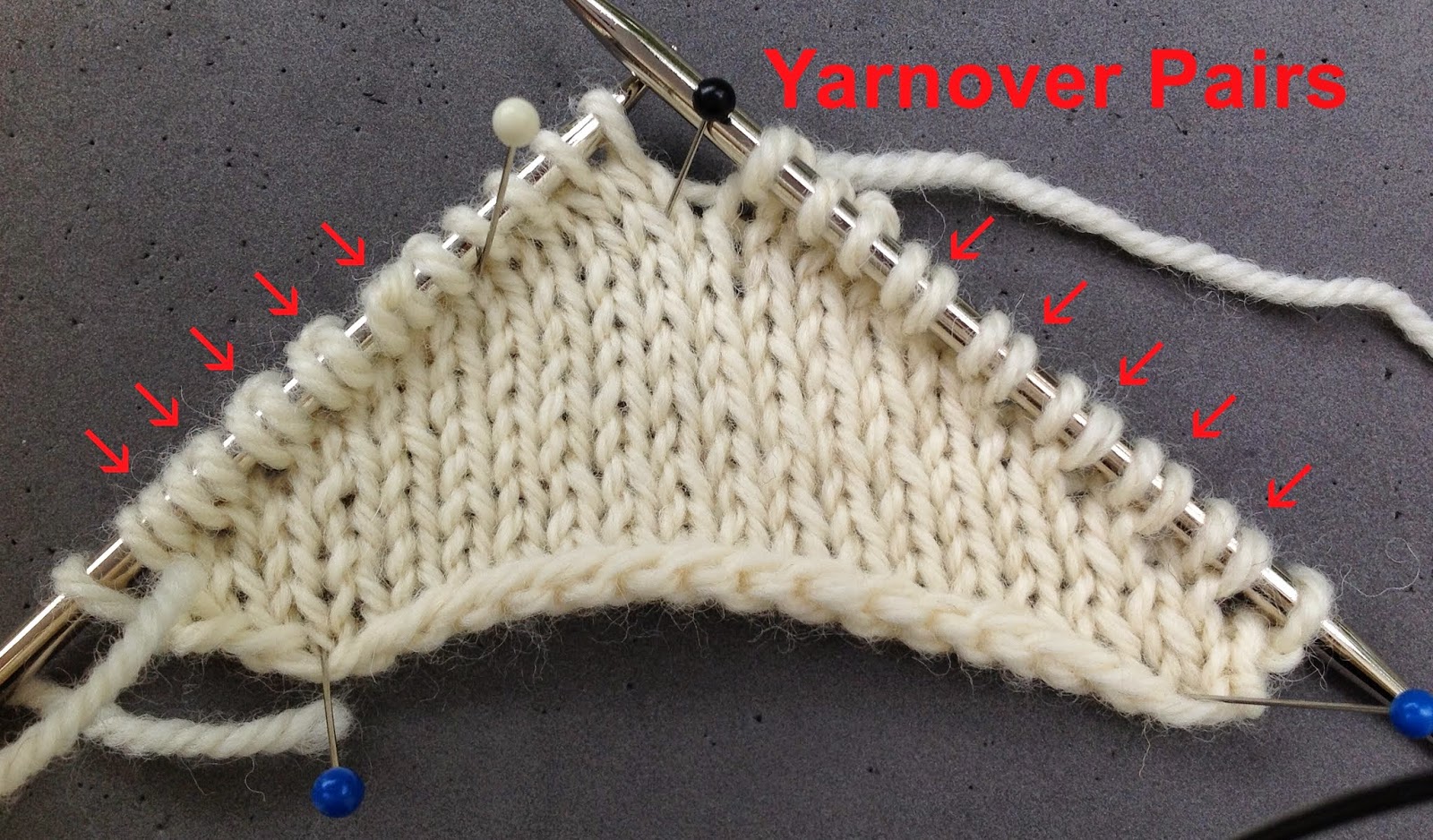 Knitting Yarn Over At Beginning Of Row ~ Knitting Ideas DIY
