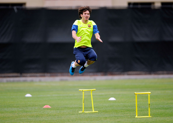 pictures Lionel Messi FC Barcelona Practice