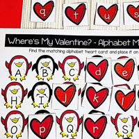 Free Valentine's Day Printables for Kids | Totschooling - Toddler ...
