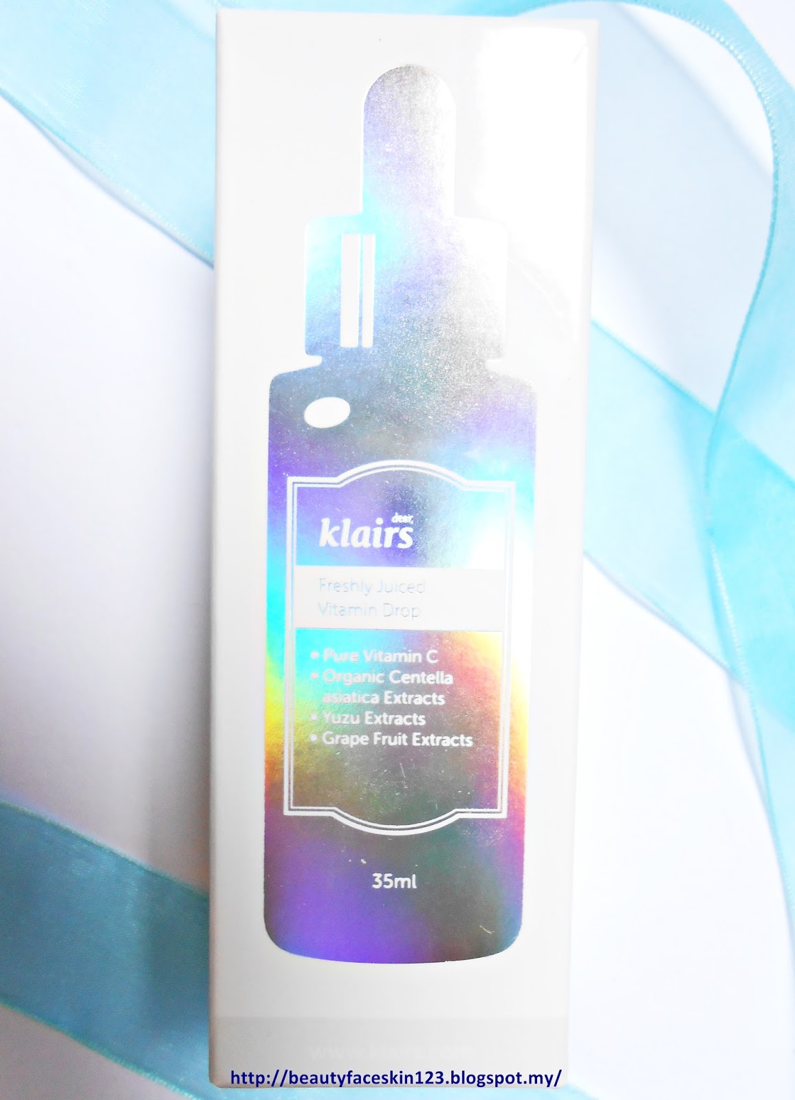 GREAT SKINandLIFE: REVIEW ON KLAIRS FRESHLY JUICED VITAMIN DROP