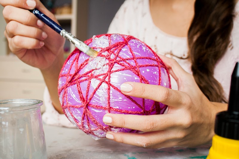 Diy: Bolas rústicas | Mi primera máquina de coser