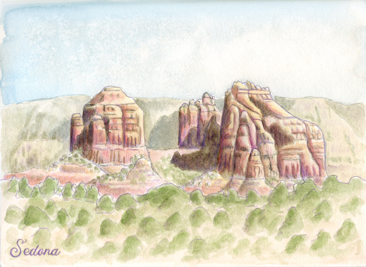Nessy Designs: Sedona Sketch