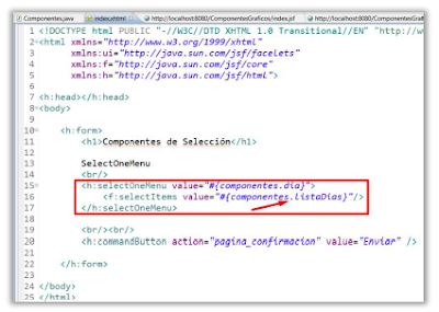 CoDejaVu: Como usar el h:selectOneMenu en JSF - Combo de selección
