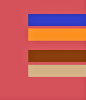 Color circular: Paleta de color de una máscara Chancay