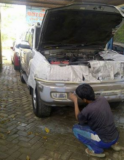 PENDEMPULAN BODY MOBIL ~ Bengkel Body Repair, Las Ketok Dan Cat Mobil ...