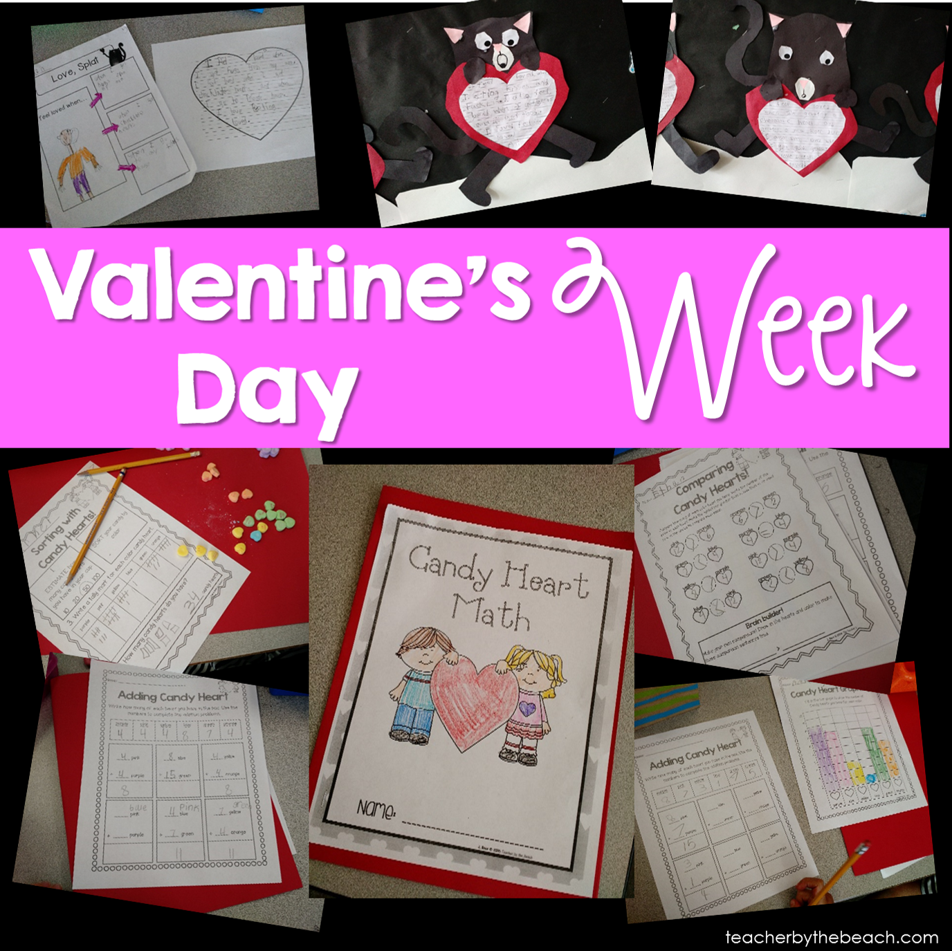Valentine's Day Week - Teacher by the Beach