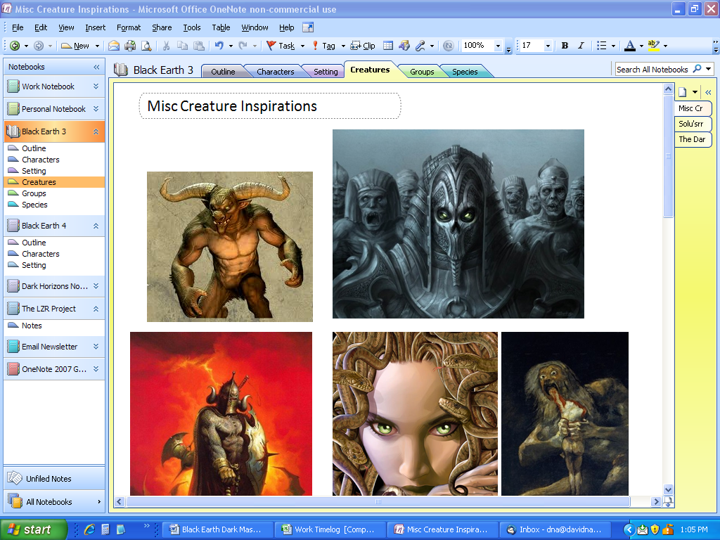 David N. Alderman: Microsoft OneNote - An Author's Best Friend