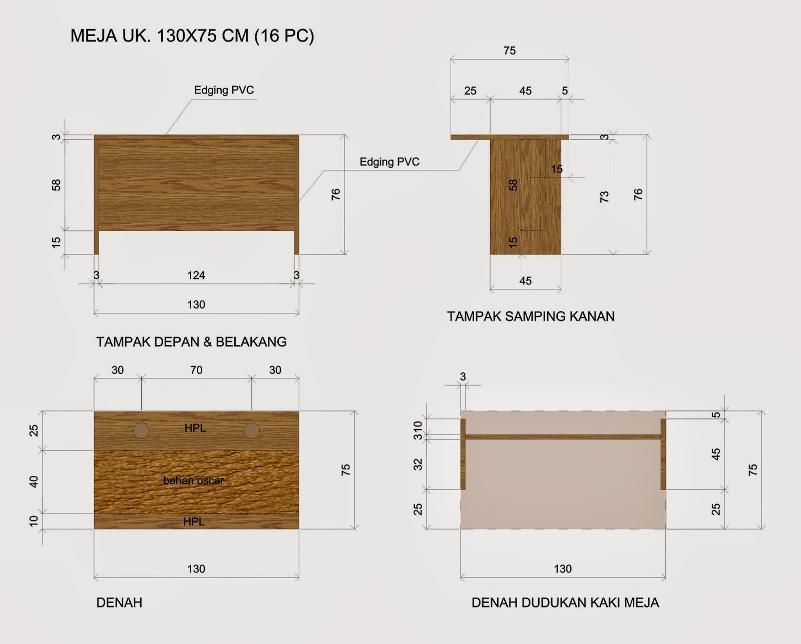IDEsign - arsitektur: Meja Rapat untuk Istana Presiden di Cipanas Bogor