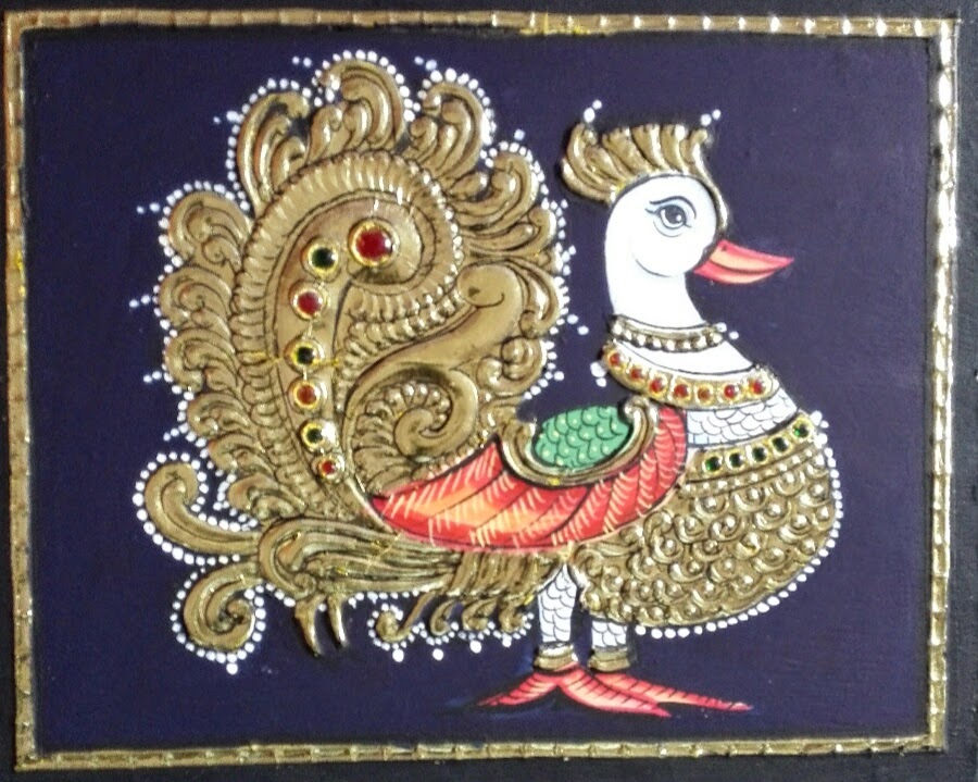 Tanjore Paintings: TANJORE PAINTINGS FOR BEGINNERS - SUMMER WORKSHOP ...