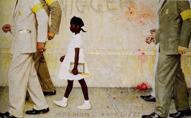 Maleshia J.'s Blog: Ruby Bridges - Brave for Education