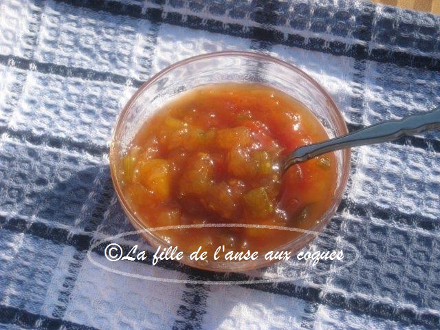 La fille de l'anse aux coques: KETCHUP AUX FRUITS