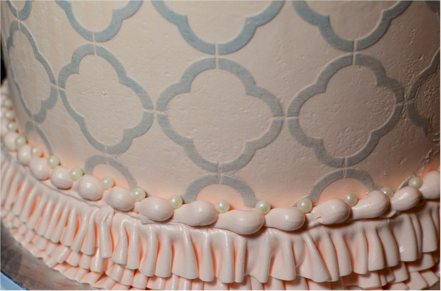 Cup a Dee Cakes Blog: Texture on Buttercream Cakes