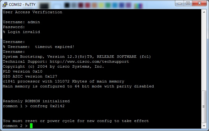 How to recovery/reset cisco routers password? | ICT for Myanmar in English