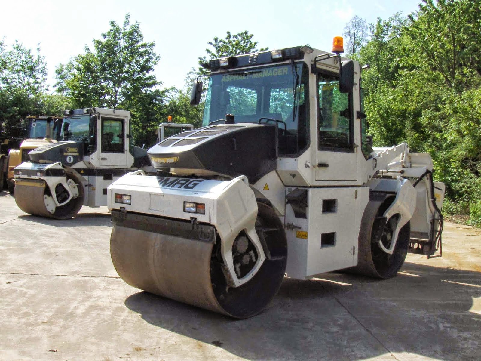 Cilindru Compactor Lis Second Hand Bomag BW 174