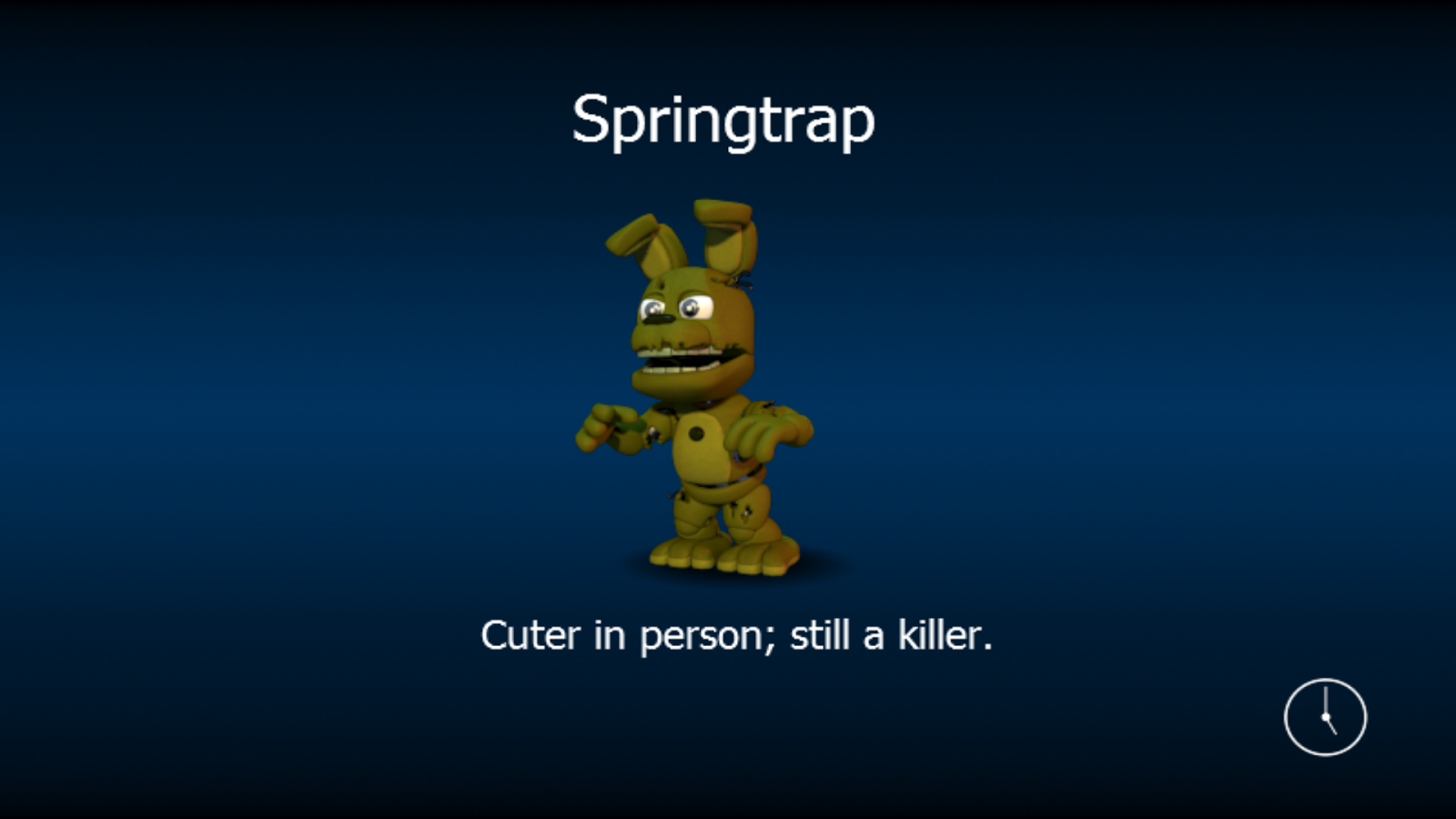 GameTime: ¿Springtrap sigue vivo?