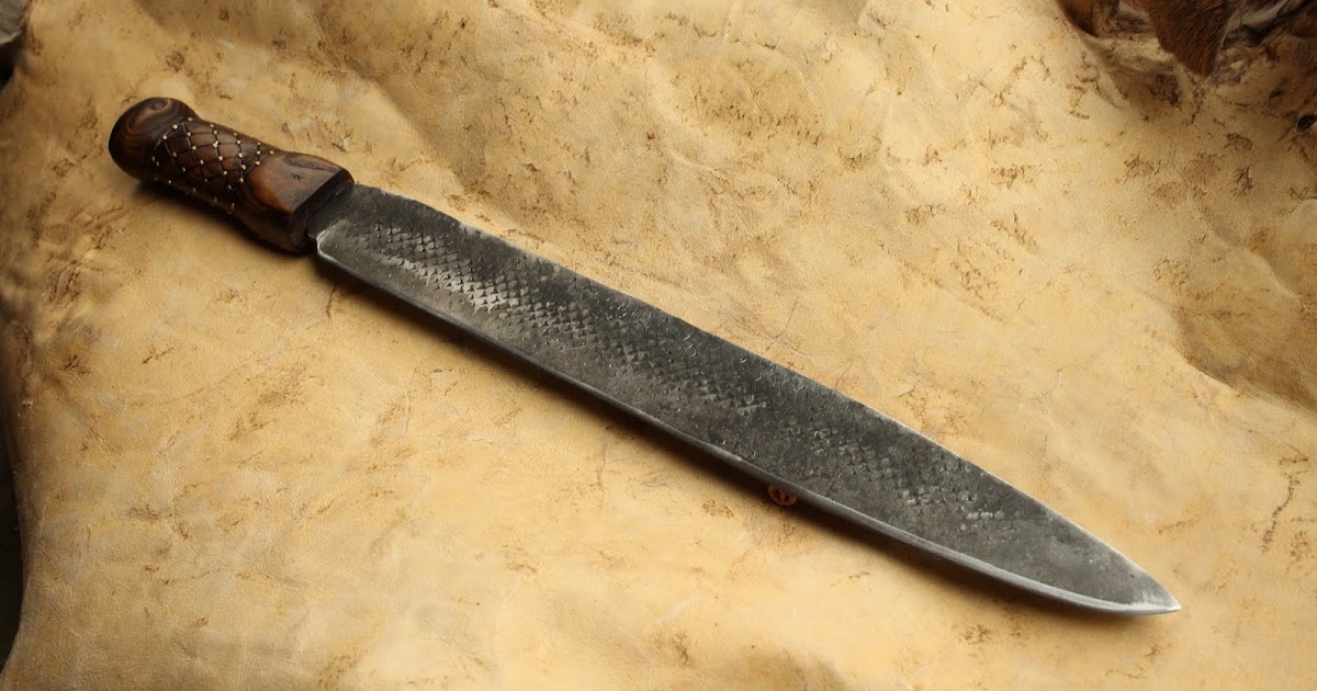 Blackheart Forge: Highland Dirk Forged From a Farrier's Rasp