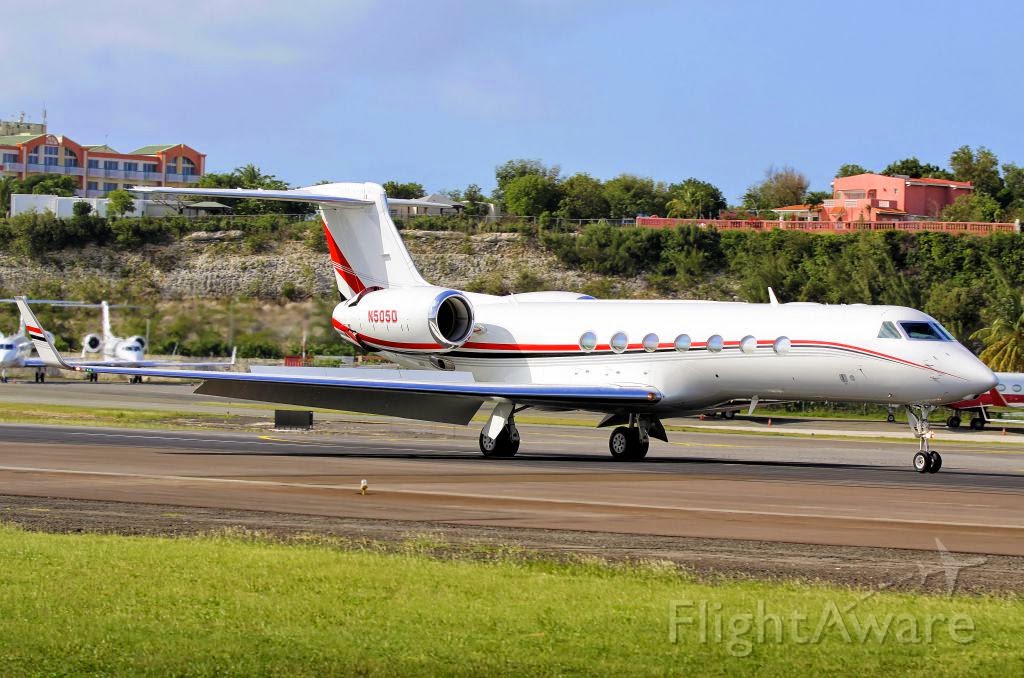 Central Queensland Plane Spotting: Gulfstream GV-SP (G550) Bizjet N505D ...