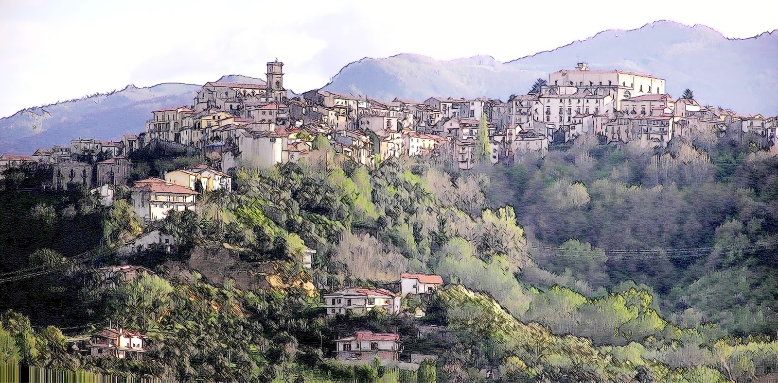 Briciole di vita: Gita in Calabria - Prima parte - Altomonte e Cosenza